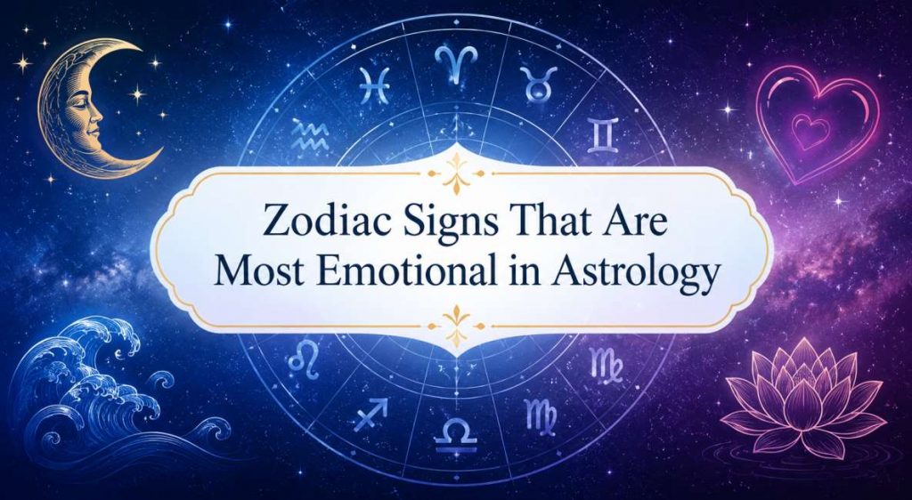 Zodiac Signs That Are Most Emotional in Astrology - JyotishGram